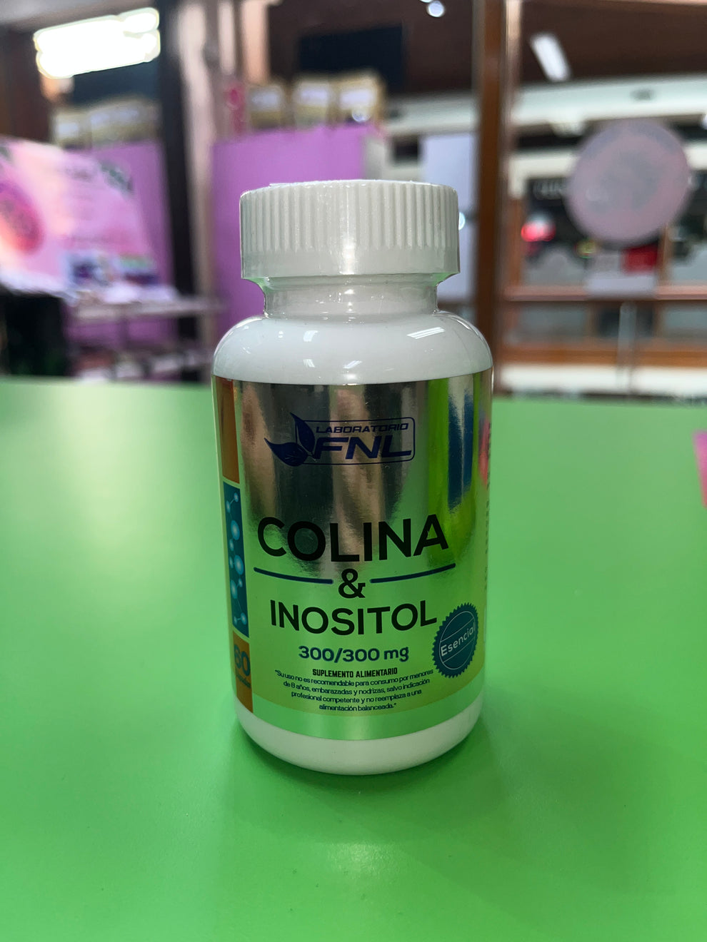 Colina + Inositol 60 cápsulas FNL – FUTURA SALUD